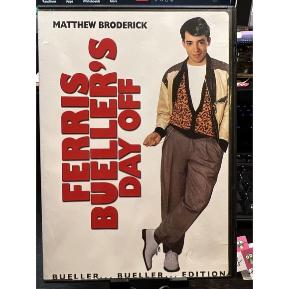 Media | Ferris Buellers Day Off Dvd 206 Buellerbuelleredition | Poshmark